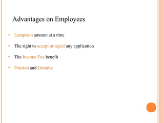 Compulsory retirement and voluntary retirement | PPTX