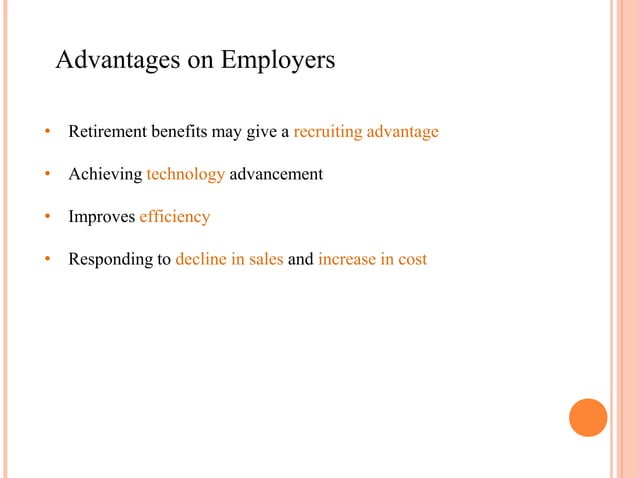 Compulsory retirement and voluntary retirement | PPTX