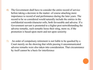 Compulsory retirement and voluntary retirement | PPTX