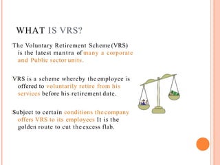 Compulsory retirement and voluntary retirement | PPTX
