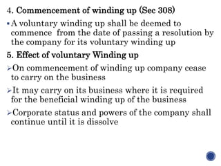 Voluntary winding up | PPT