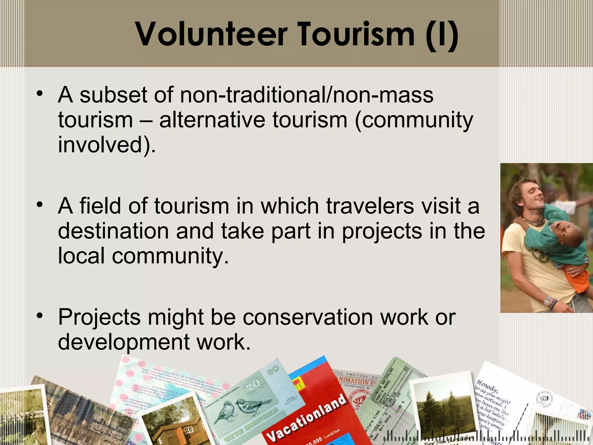 Volunteer tourism | PPT