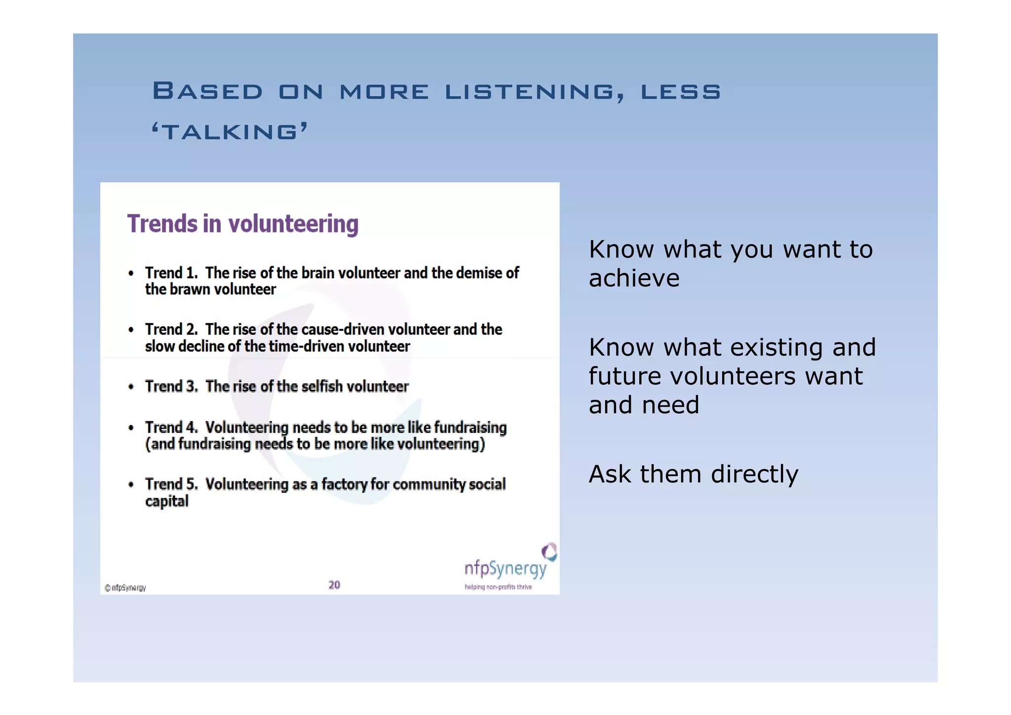 Creating Great Volunteer Communications | PDF