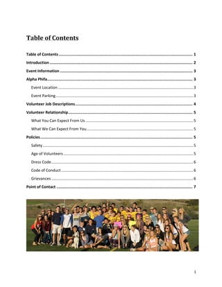 Volunteer guide | PDF | Non-Profit Organizations | Industries