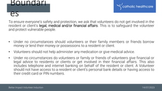 Volunteer Induction | PPTX
