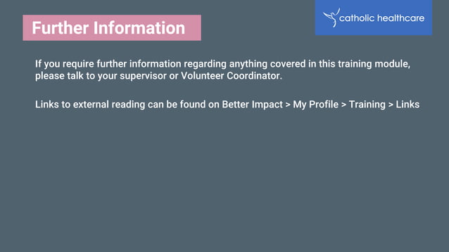 Volunteer Induction | PPTX | Christianity | Religion & Spirituality