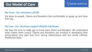 Volunteer Induction | PPTX