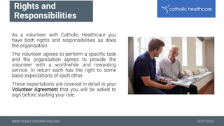 Volunteer Induction | PPTX