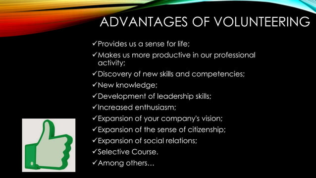 Volunteering | PPT