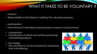Volunteering | PPTX