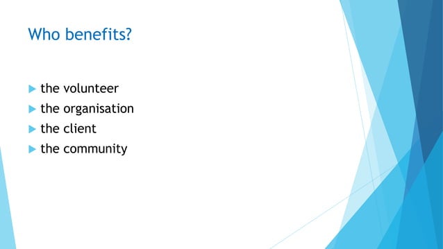 Volunteering... what is it | PPTX