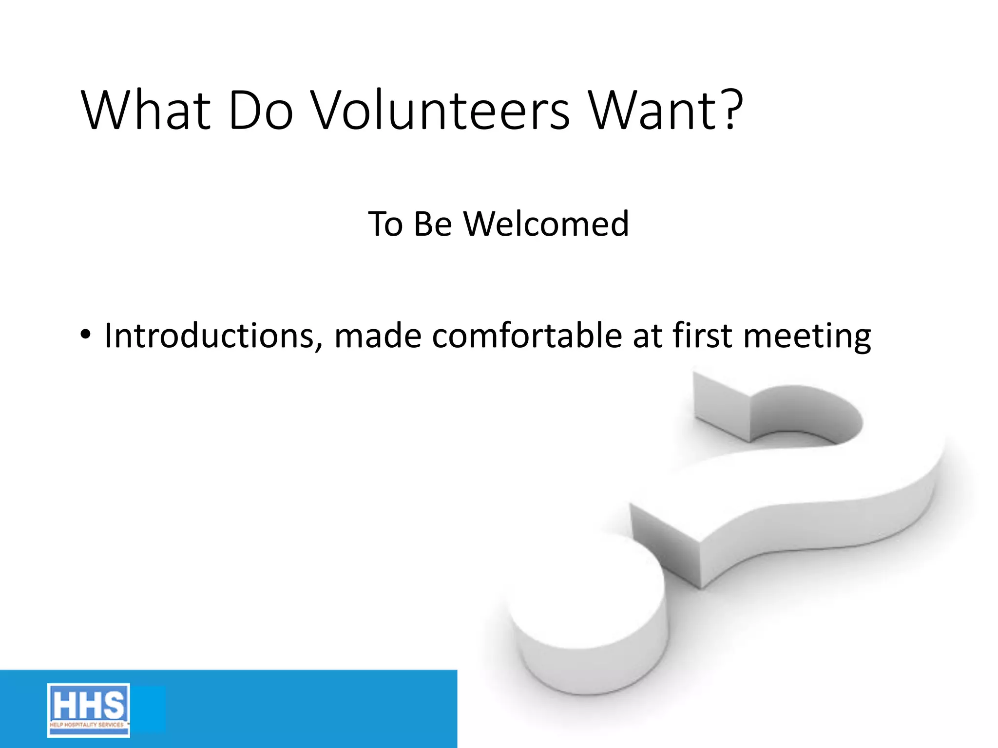 Volunteering and leadership training | PPT