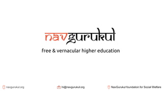 Volunteering at NavGurukul | PDF