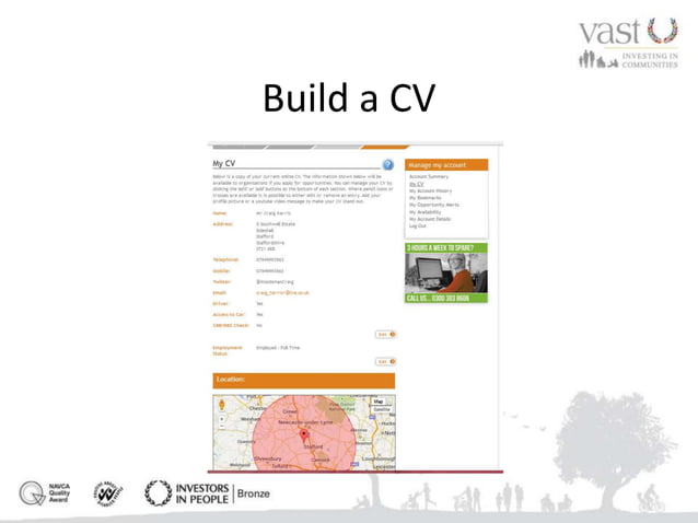 Craig Harris, Volunteer in Staffordshire (VAST) | PPTX