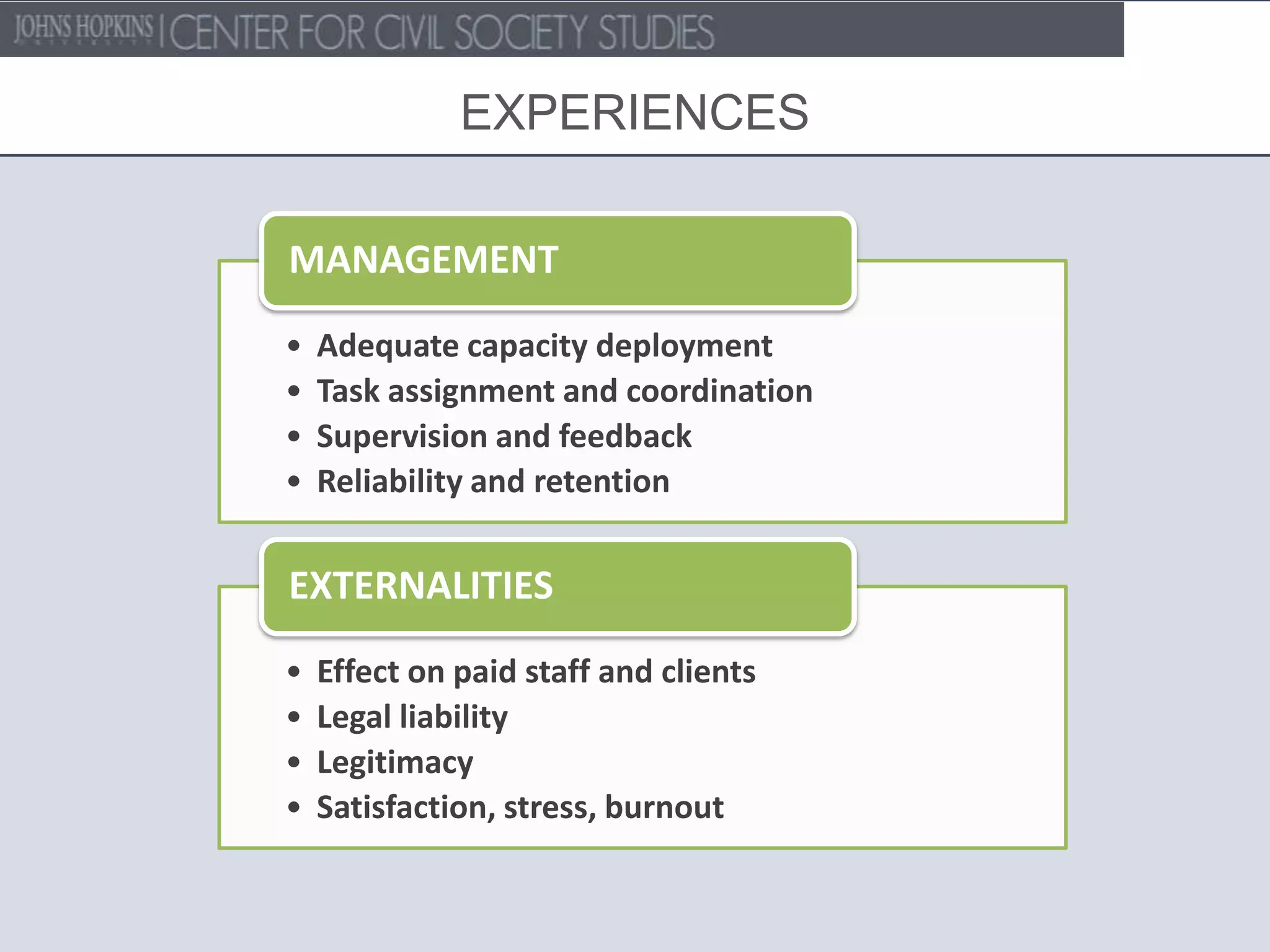 Volunteering Assessments - an overview | PPTX | Business | Business and ...