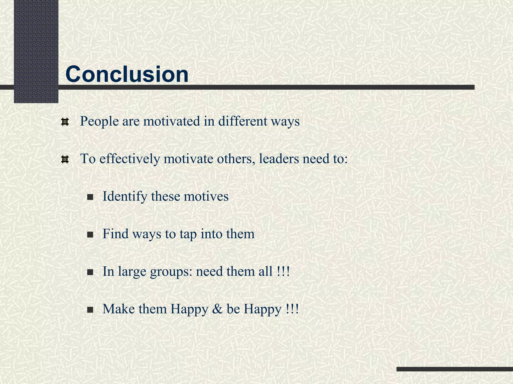 Volunteer motivation & satisfaction | PPT