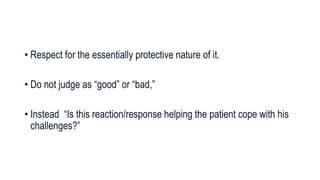 Handling collusion, anger and denial in Palliative care | PPTX