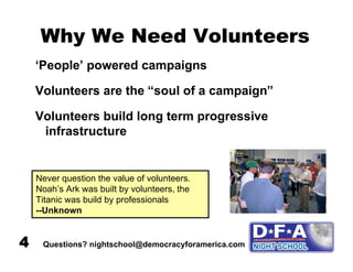 Volunteers | PDF