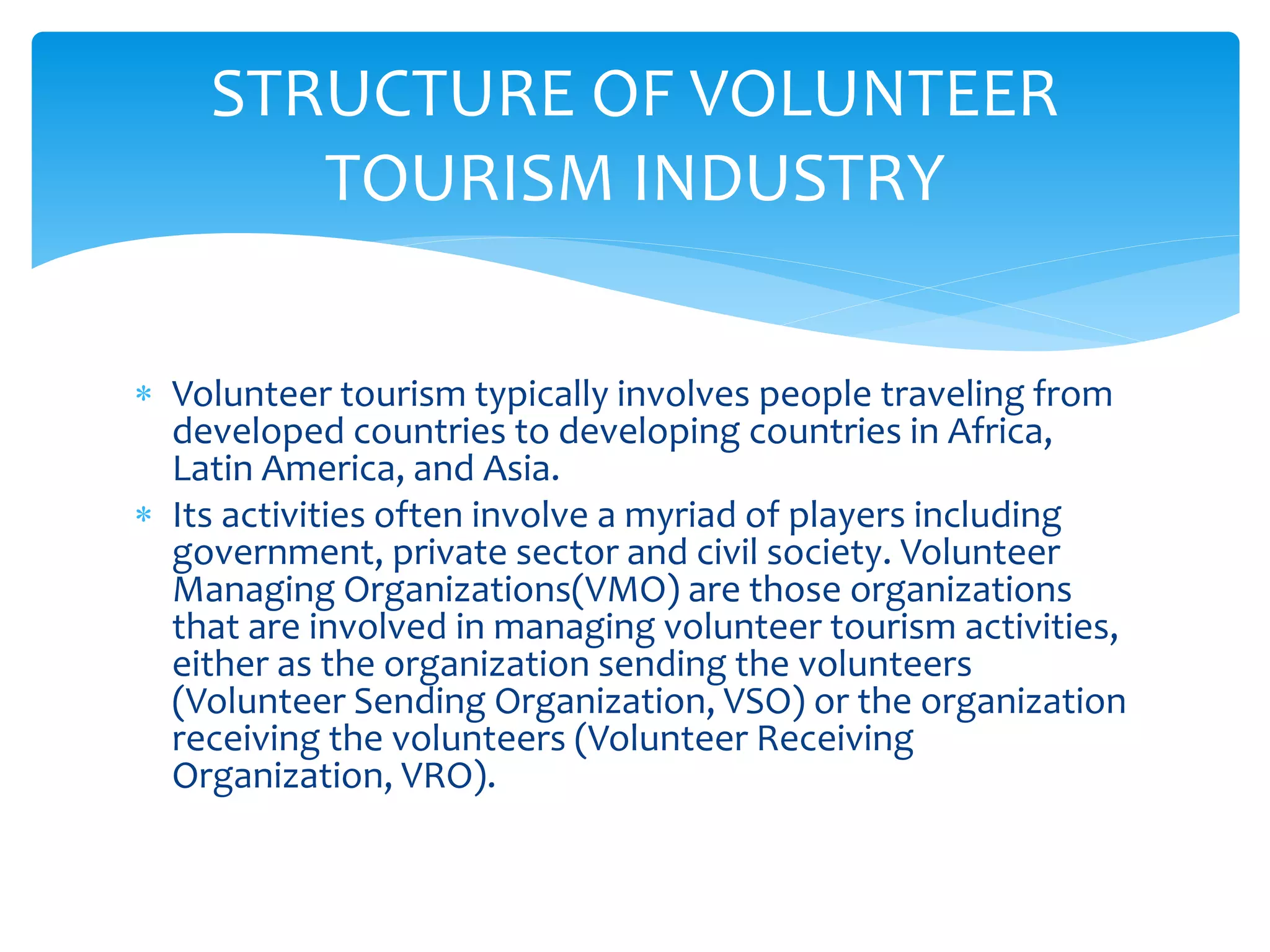 Volunteer tourism and nepal as a case study - Abhijeet | PPTX