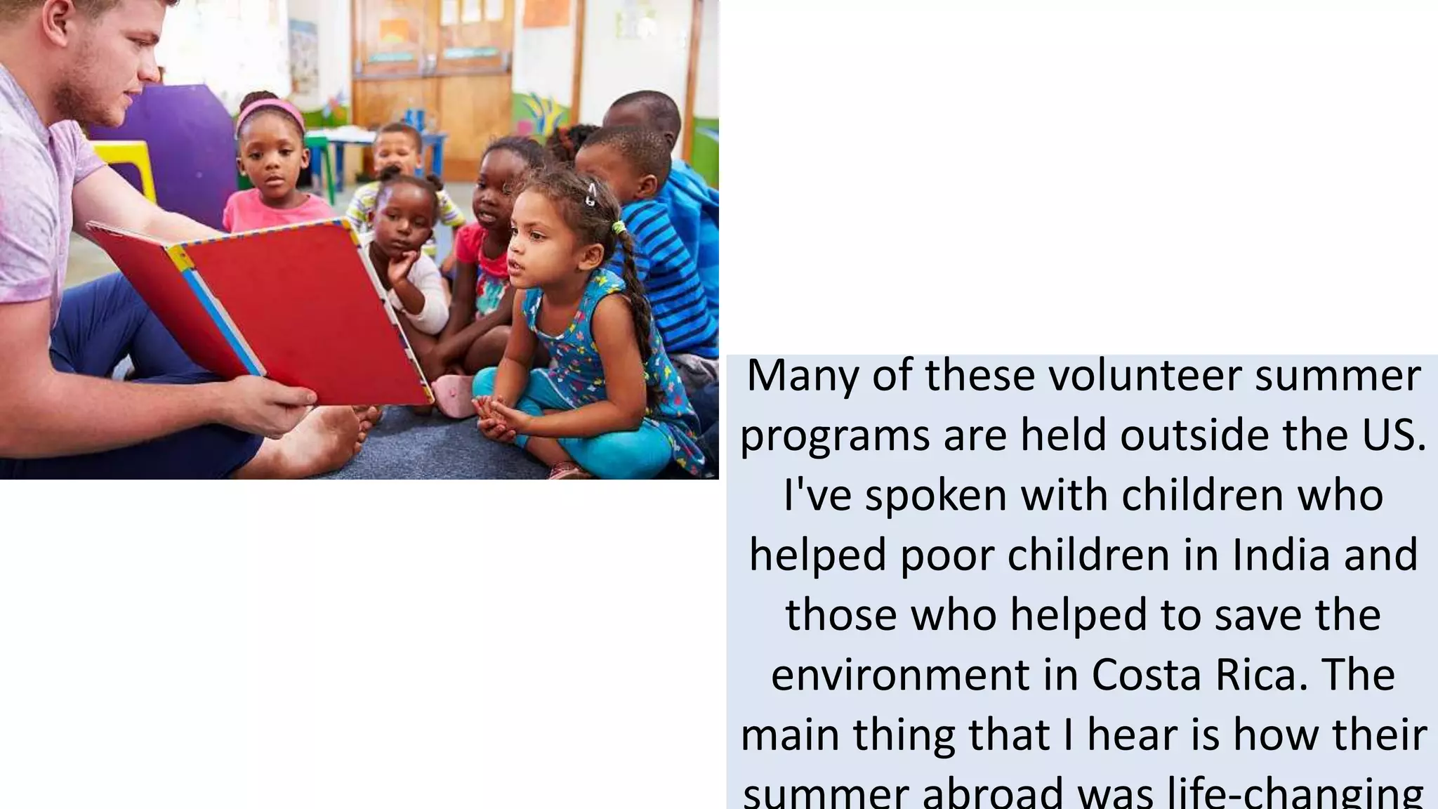 Volunteer Work With Children.pptx