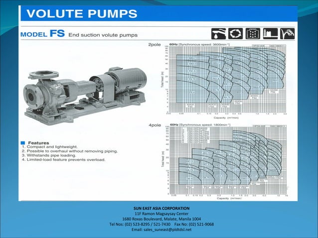 Volute pumps | PPT | Home Appliances | Home & Garden