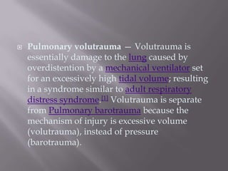 Volutrauma | PPT