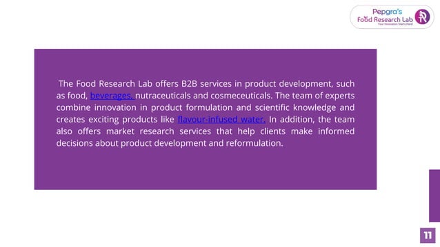 beverage formulation | PPTX