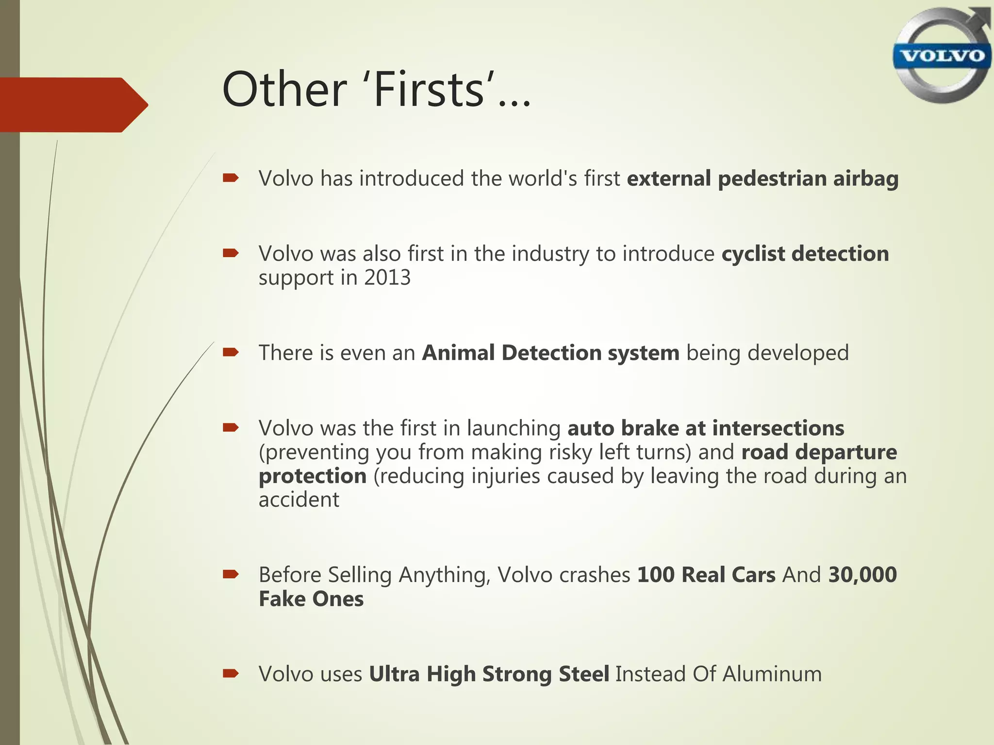 Brand Positioning Statement of Volvo | PPTX