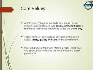 Brand Positioning Statement of Volvo | PPTX