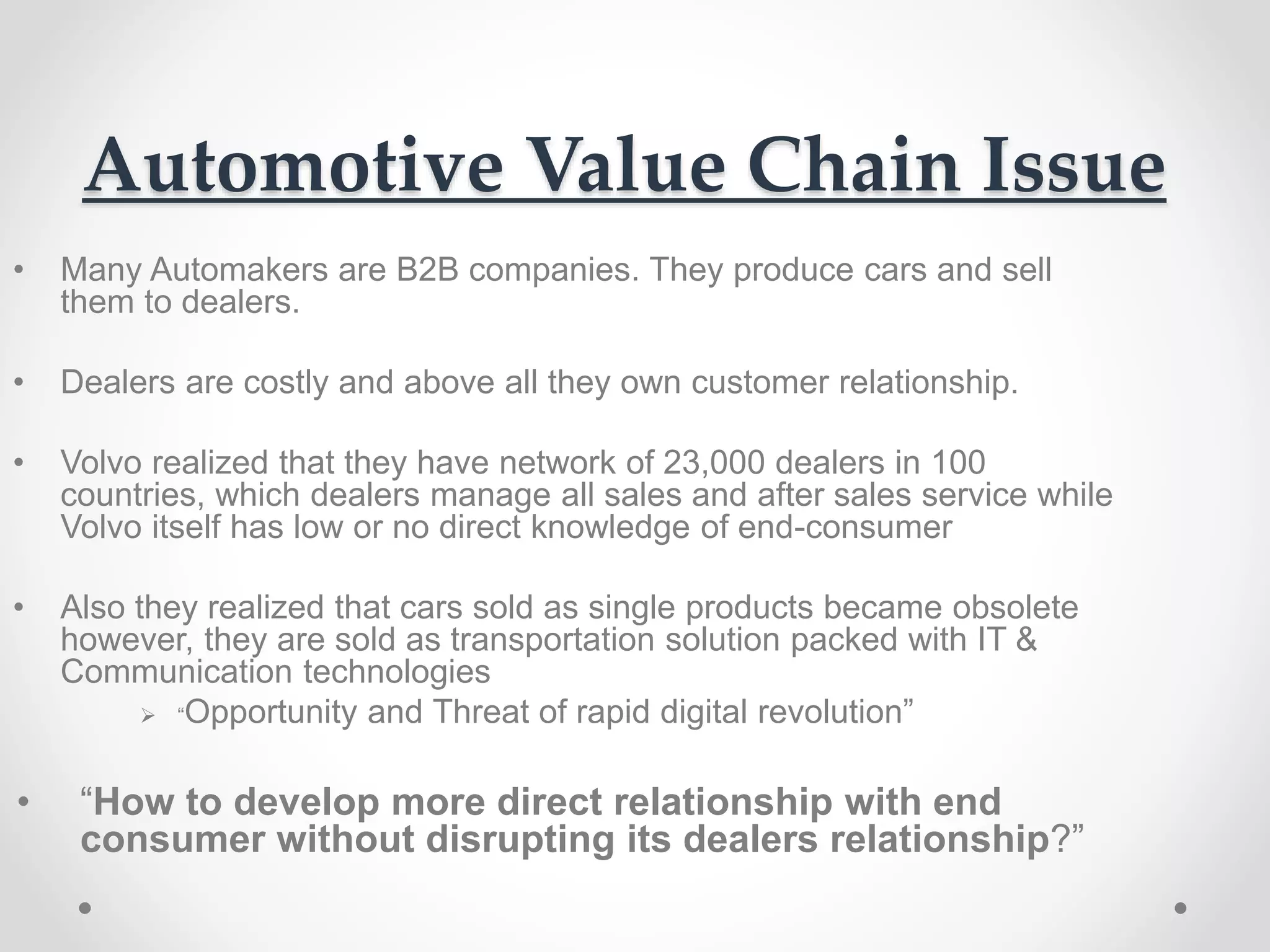 Volvo MBA Class Presentation | PPTX