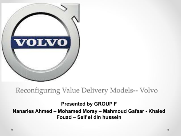 Volvo MBA Class Presentation | PPT