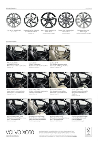 2015.5 Volvo XC60 Brochure | PDF
