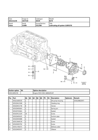 Volvo BL70 Backhoe Loader Parts Catalogue Manual (SN 11489 and up).pdf