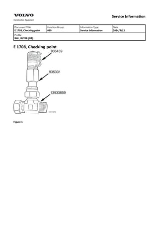 Volvo bl70 b backhoe loader service repair manual | PDF