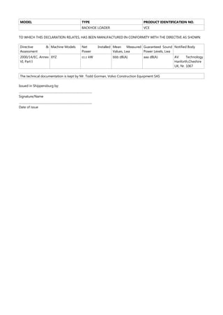 Volvo BL70B Backhoe Loader Service Repair Manual.pdf
