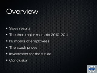 Volvo car group slidecast | PPT