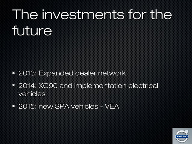 Volvo car group slidecast | PPT