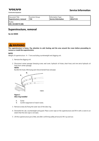 VOLVO EC210B FX EC210BFX EXCAVATOR Service Repair Manual.pdf
