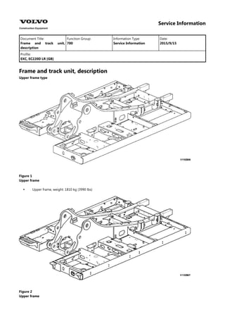 Volvo ec220 d lr ec220dlr excavator service repair manual | PDF ...