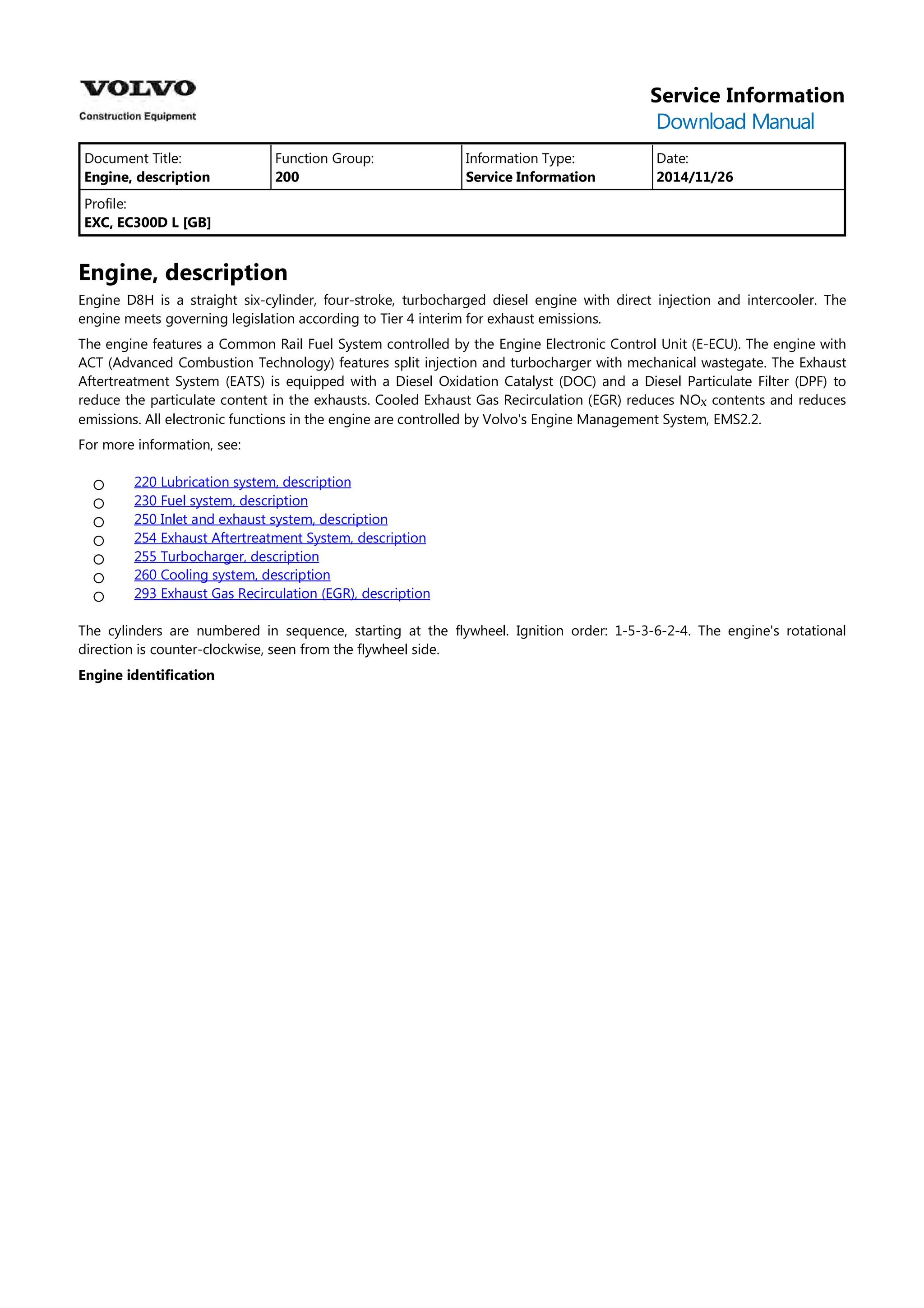 Volvo EC300D L EC300DL Service Manual.pdf