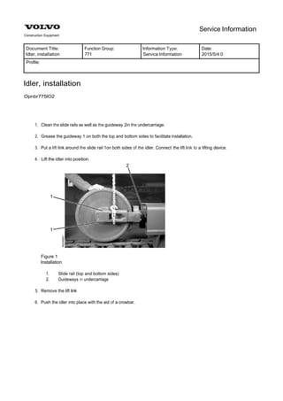 VOLVO EC340 Hydraulic System Service Manual.pdf