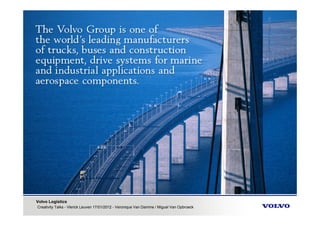 Volvo Logistics | PDF