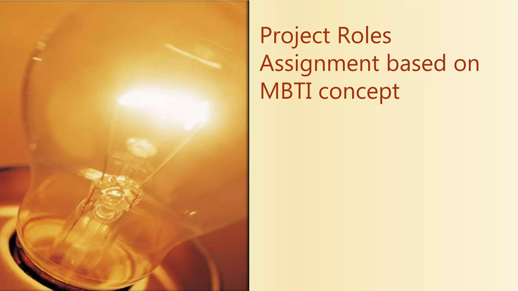 Project Roles Assignment | PPT
