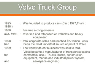 Volvo trucks case study | PPTX