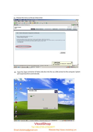 Volvo vida diagnostic tool--volvo vida software install tips | PDF ...