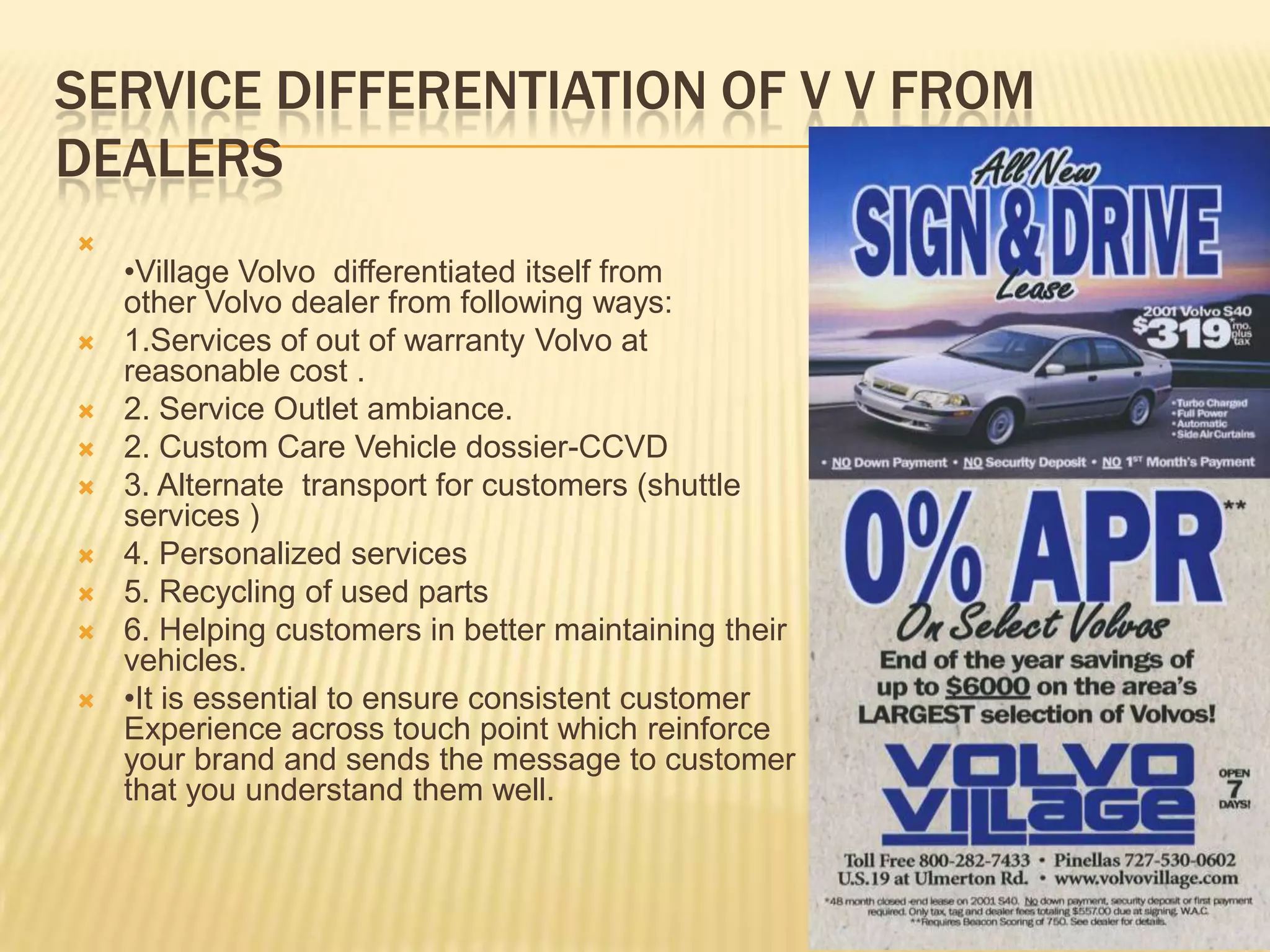 Volvo village | PPTX | Automotive Industry | Industries