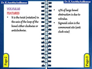 Volvulus | PPTX