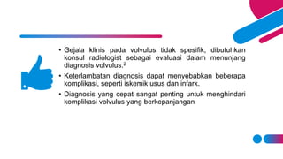Refarat Volvulus Sigmoid | PPTX