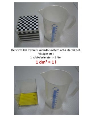 Volym och volymenheter | PPTX