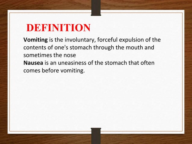 Vomiting | PPTX